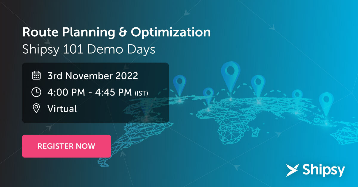 Shipsy Masterclass: Route Planning & Optimization - Shipsy